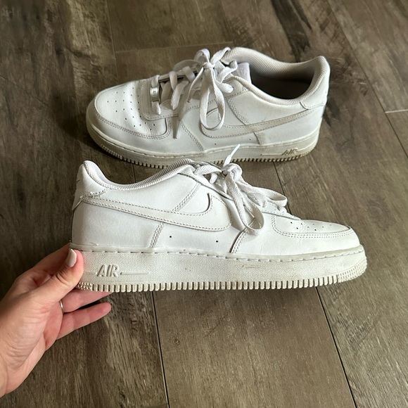 Nike | Shoes | Nike Air Force 7 Sneaker 7y Womens 85 White | Poshmark